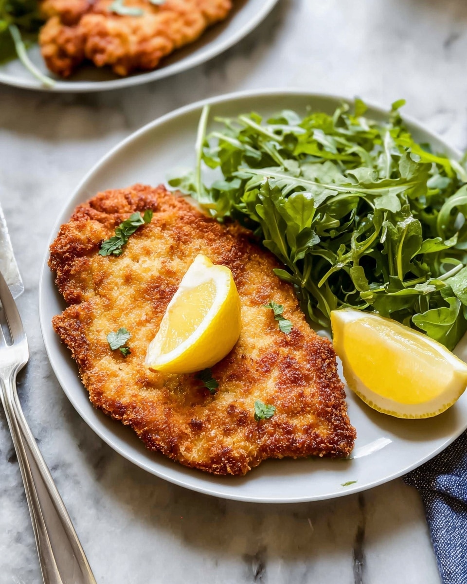 German Pork Schnitzel | Classic Crispy Pork Cutlets